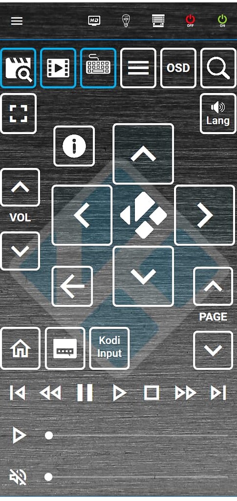 Kodi Advanced Cell Remote - Plugins - The Home Remote Community